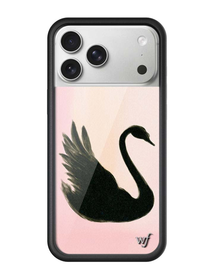 Black Swan Silicone Drop-Proof Phone Case | European and American ...