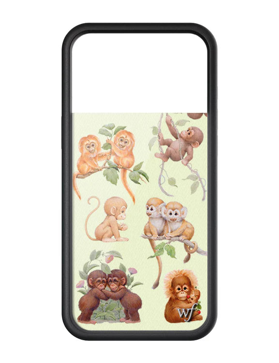 Monkey Biz Shock-Resistant Silicone Phone Case | European and American ...