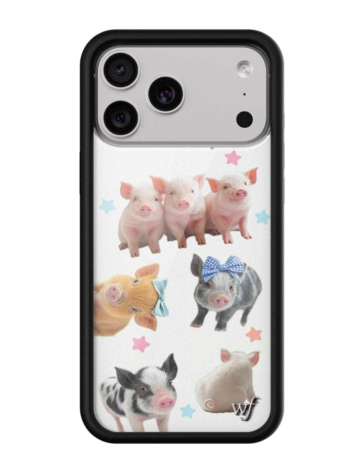 小豬樂園 Little Piggies iPhone 矽膠防摔手機殼 | 歐美時尚全包保護殼 | Wildflower官方網站 ...
