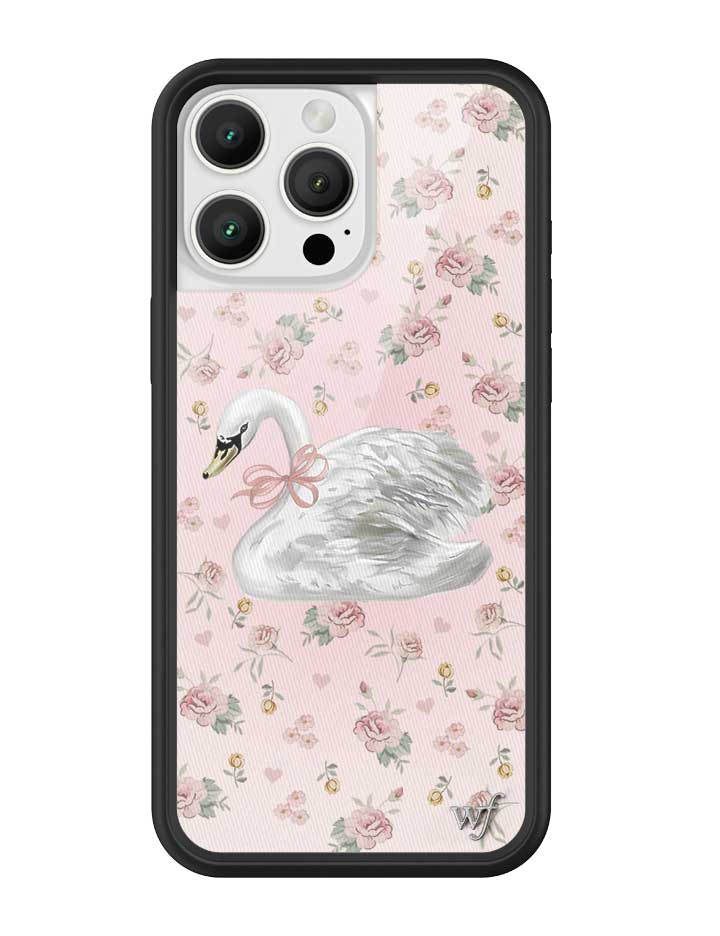 Sweet Swan Silicone Drop-Proof Phone Case | European and American ...