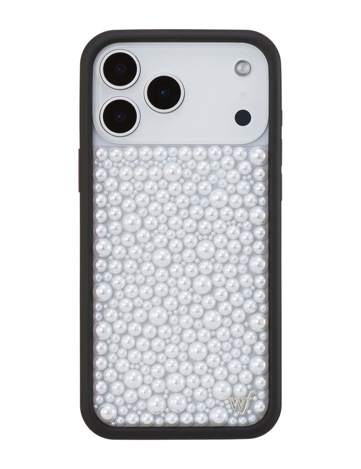 Shine Series - Pearl-White Silicone Shockproof Phone Case | European ...